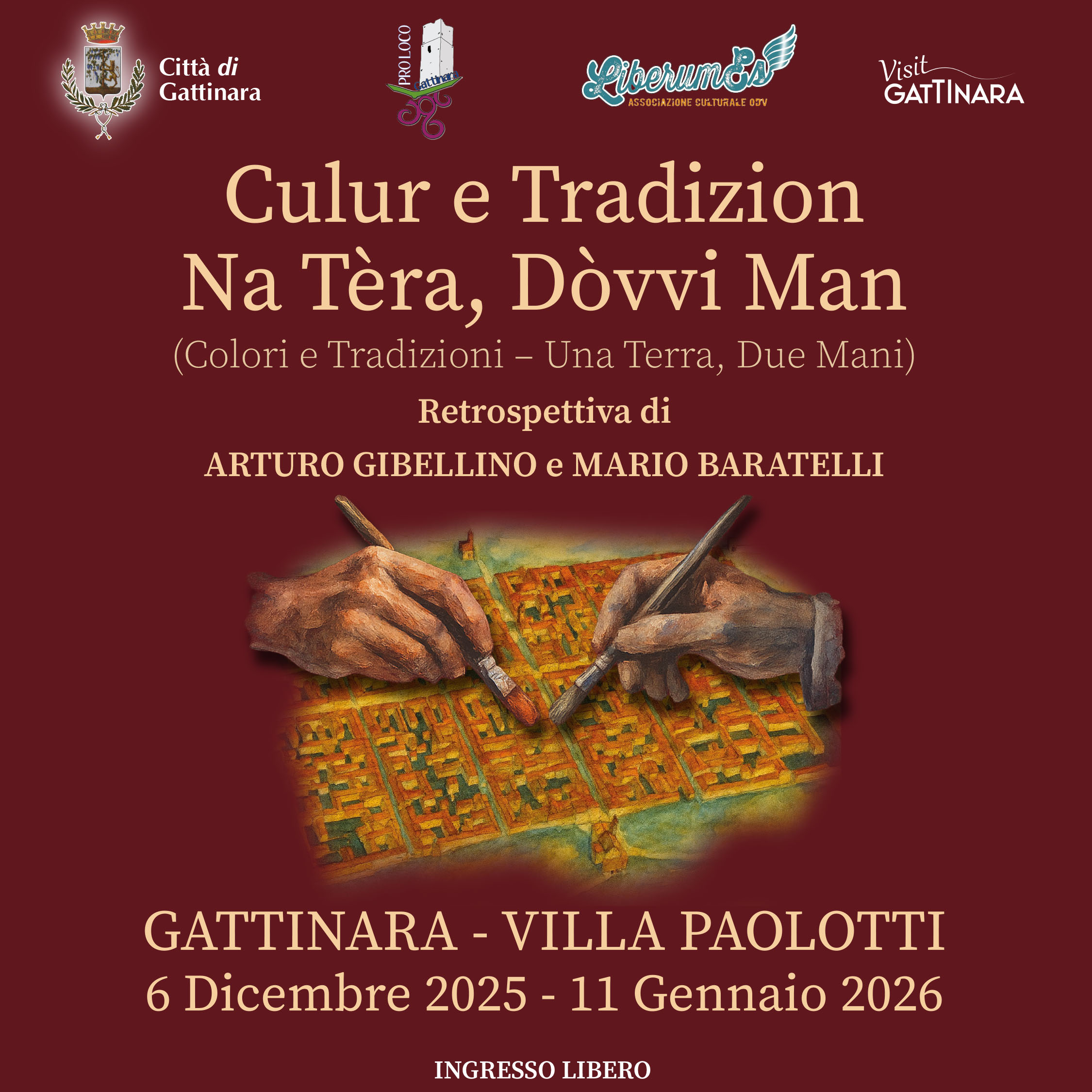 Si inaugura la mostra "Culur e Tradizion – Na Tèra, Dòvvi Man” | Visit ...