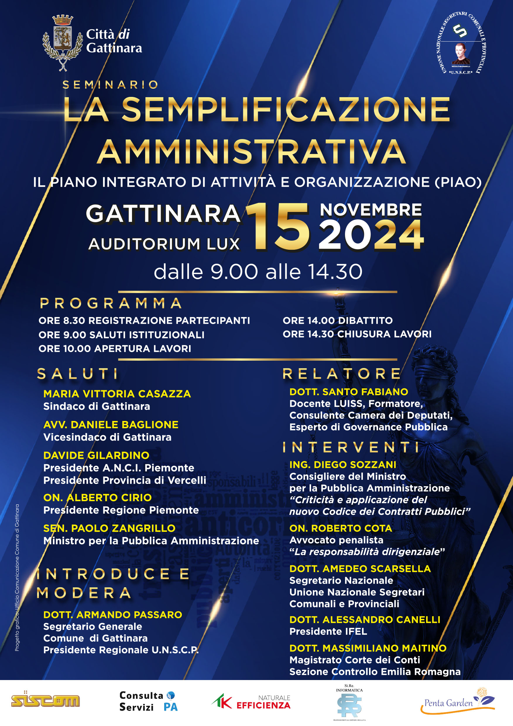 Semplificazione amministrativa, il seminario a Gattinara | Visit Gattinara